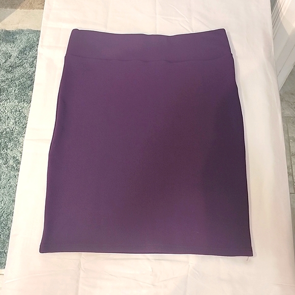 SHEIN | Skirts | Purple Pencil Skirt | Poshmark